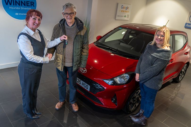 Retired Northumberland dentist wins brand new car for Christmas in ...