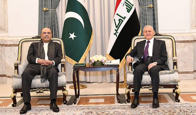 Pakistan, Iraq strengthen strategic partnership