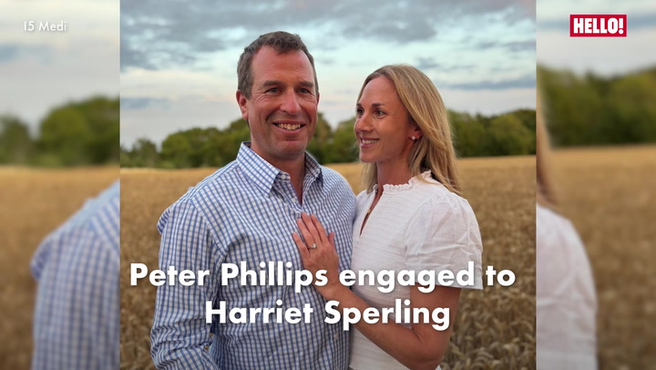 Watch: Peter Phillips and Harriet Sperling confirm royal engagement