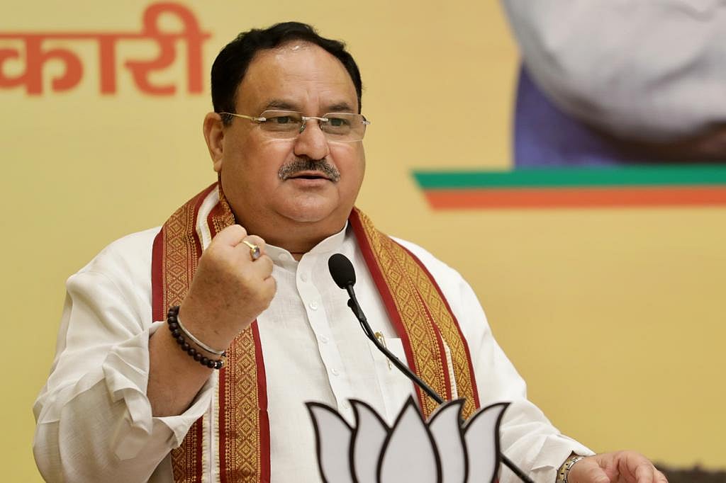 BJP chief JP Nadda accuses Congress of facilitating Jhiram Valley ...