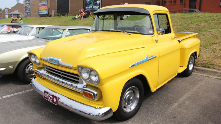 What years Chevy produced the Apache fleetside V8 (And values today)
