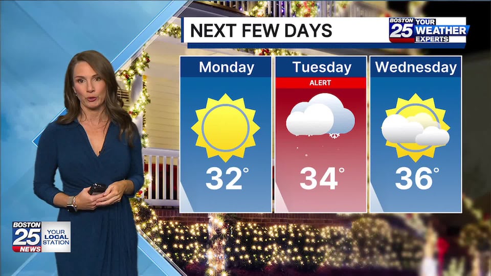 Boston 25 morning forecast