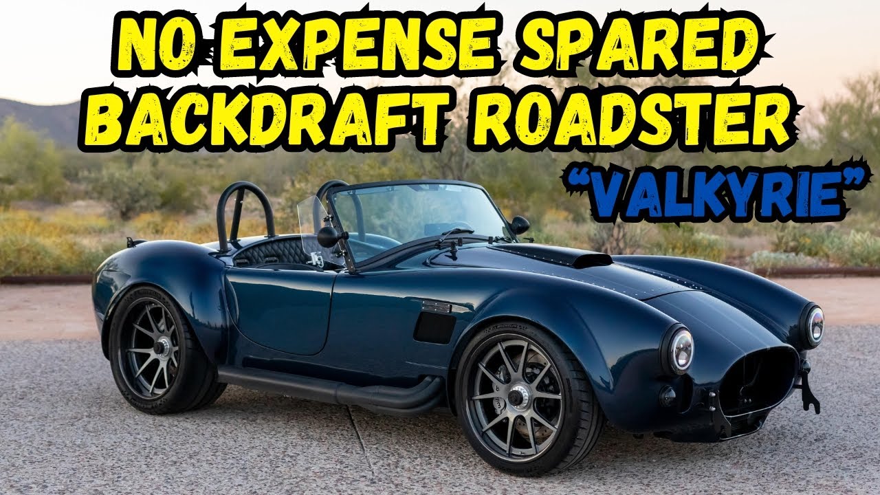 Meet the custom Backdraft RT3 roadster Valkyrie with big block engine