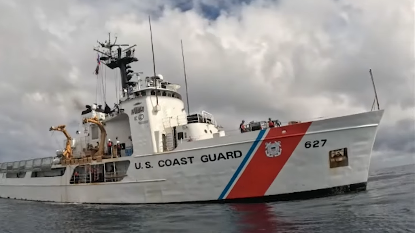 US Coast Guard patrols the Windward Passage