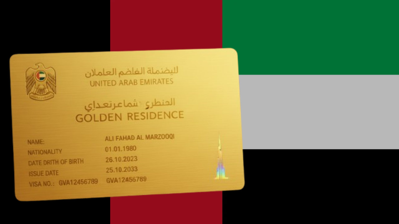How can you get the UAE golden visa using crypto?