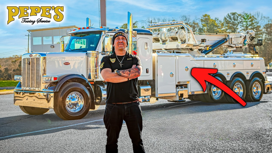 I drove our new million dollar rotator 2,200 miles home!