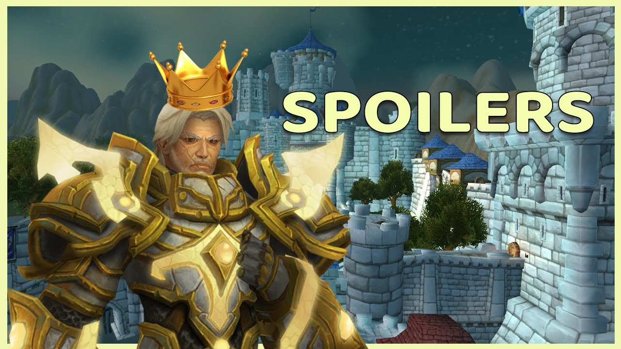 Preparche de Shadowlands | La caza de Nathanos y el destino de Turalyon ...