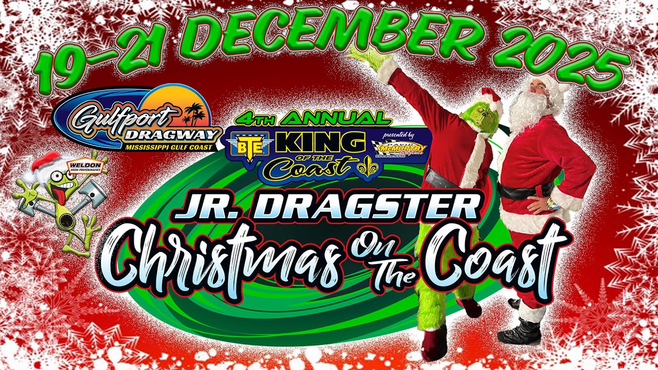 4th annual Jr dragster Christmas on the coast - Friday part 2