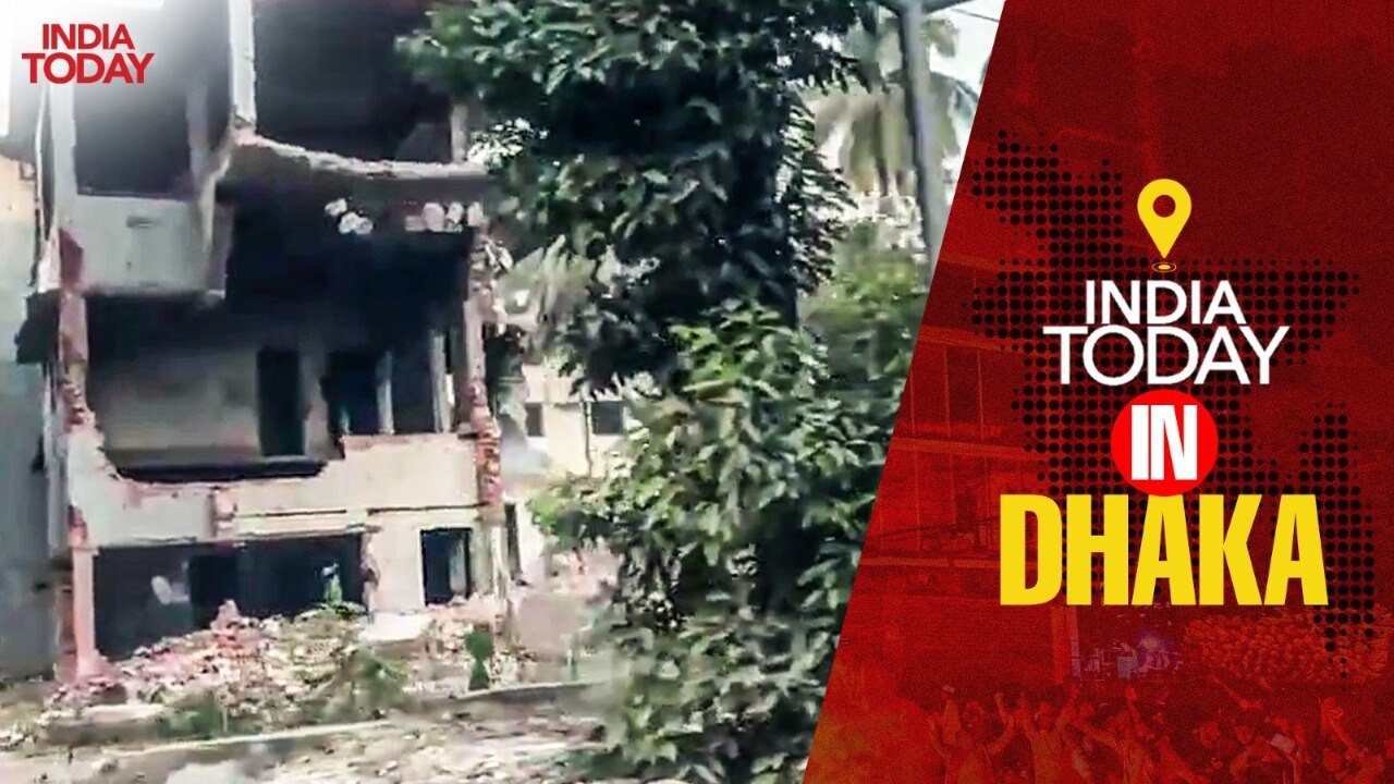 Video: Bangladesh founder Mujibur Rahman's home reduced to rubble after ...