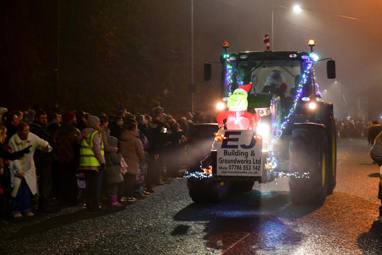 Festive tractor run is bigger and brighter than ever