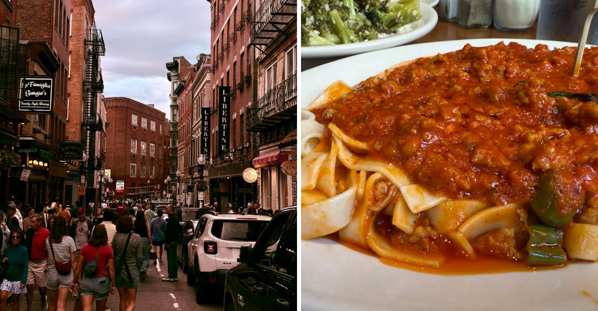A Boston North End trattoria where veal parm is still served the ...