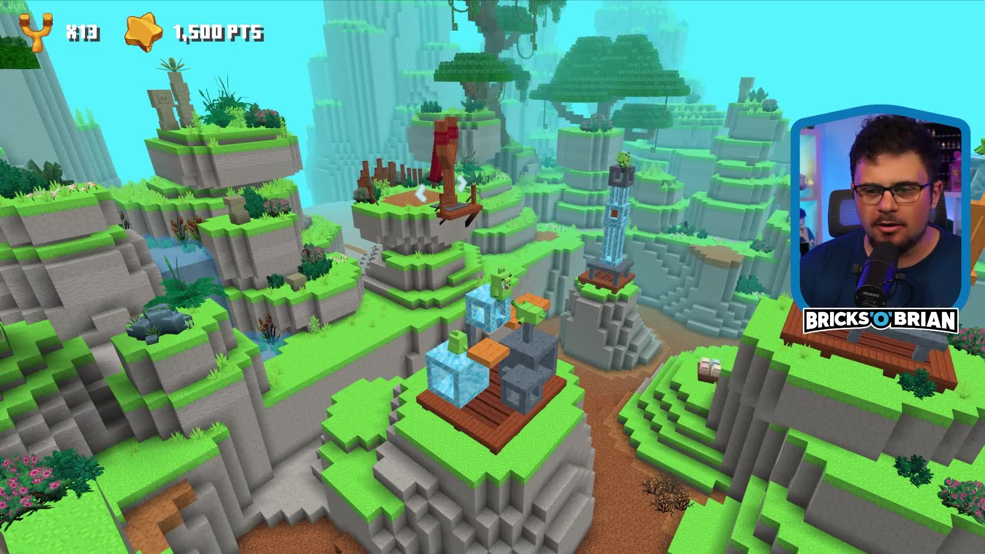 Launching into classic mode! - Angry Birds Minecraft walkthrough