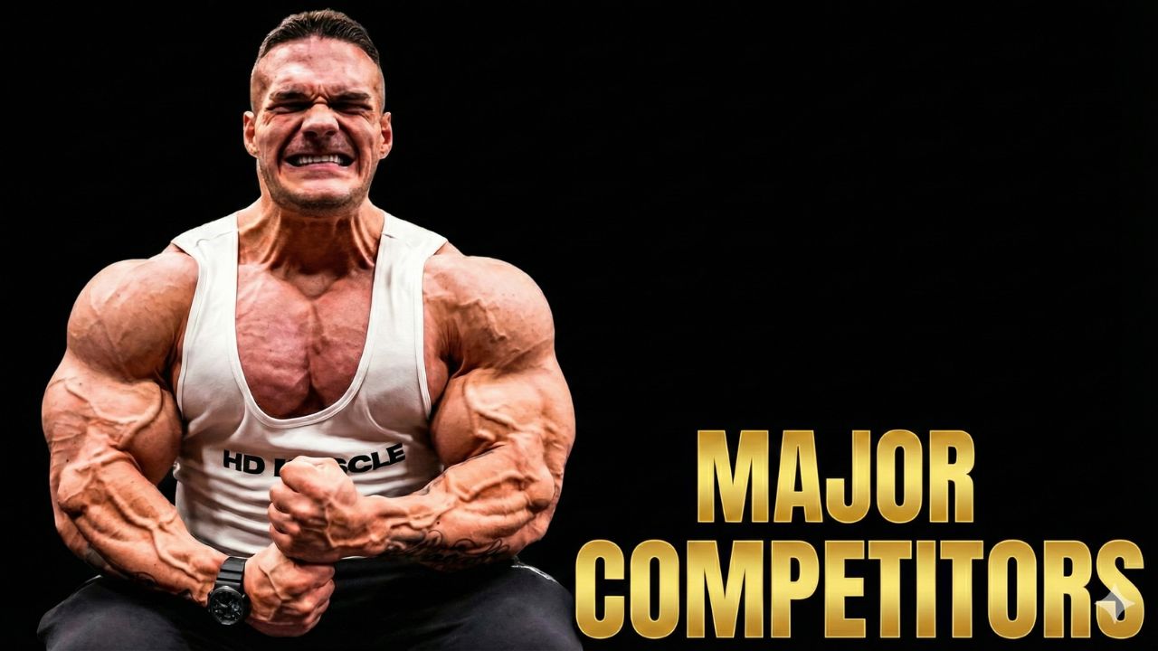 The top five best chests from active bodybuilders going into 2026 season