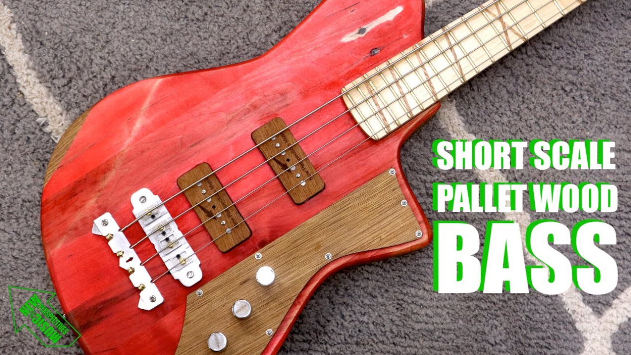 Short scale bass build tips: pallet wood & bridge improvements