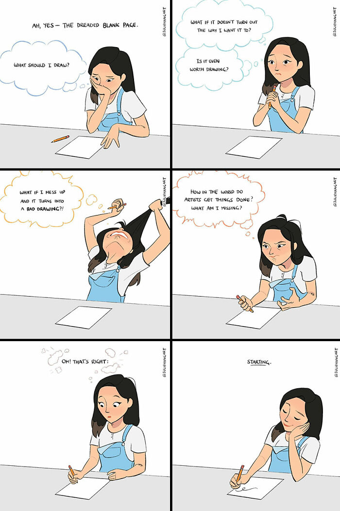 26 wholesome comics by this artist that many girls can relate to