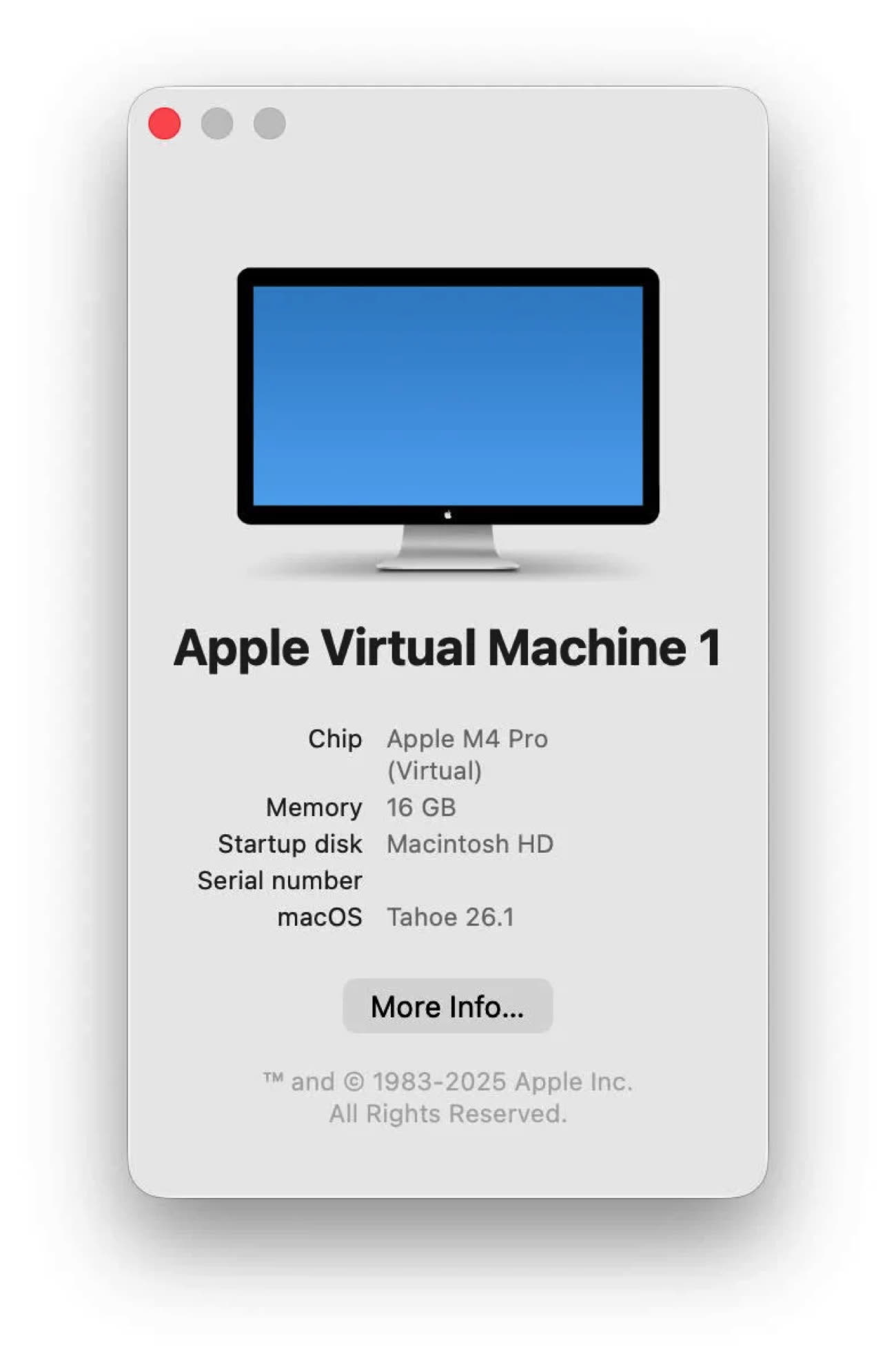 macOS 26.2 corrige le bug de connexion iCloud dans les machines virtuelles