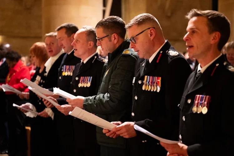 Nottinghamshire's emergency services annual Christmas carol concert