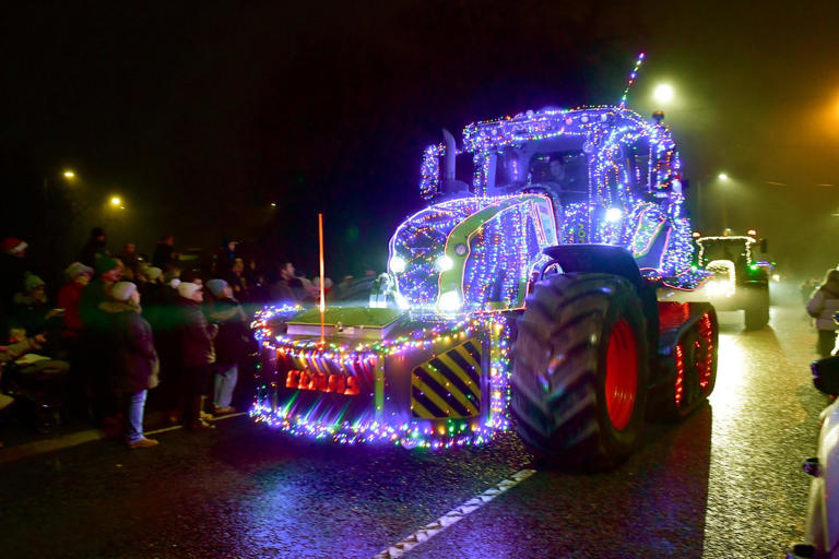 Festive tractor run is bigger and brighter than ever