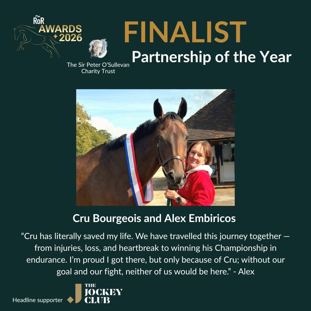 West Sussex woman and her incredible former racehorse shortlisted for ...