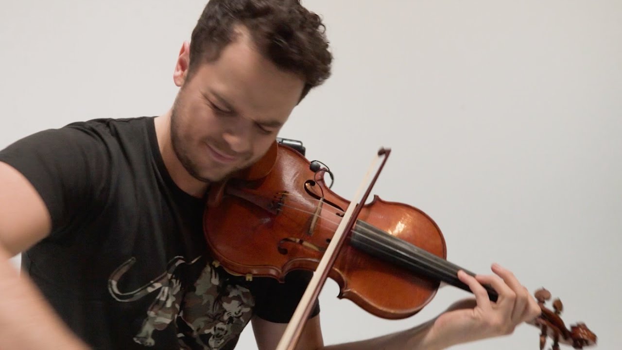Seven Nation Army violin cover with loop and beatbox