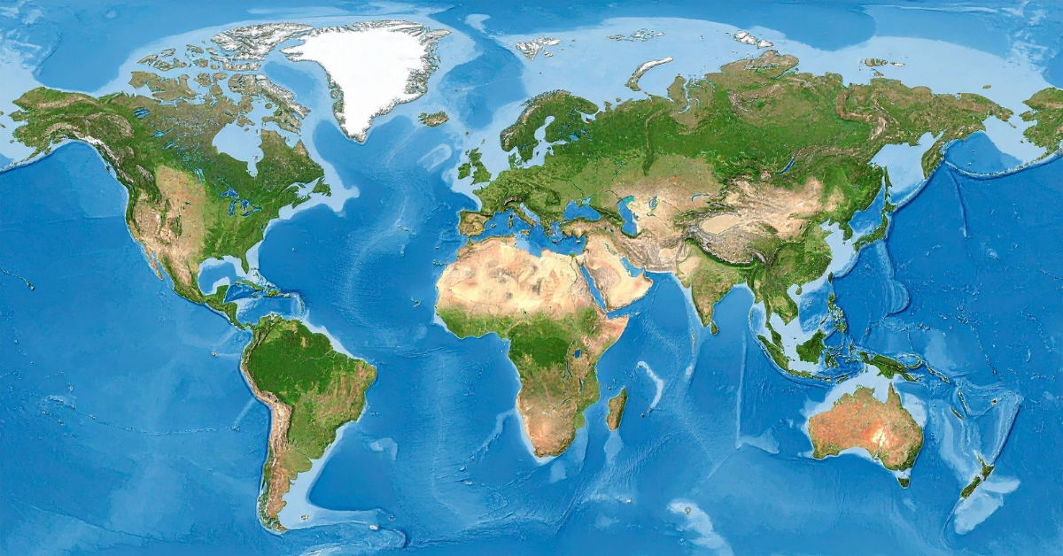 Which continent is known as the New World?