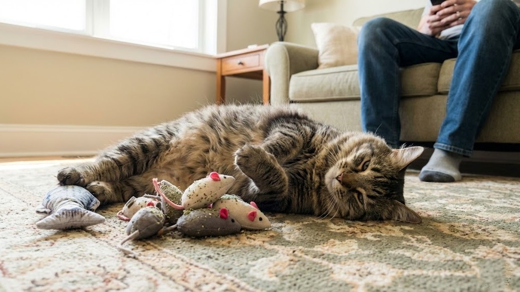 Are you drugging your cat with catnip?