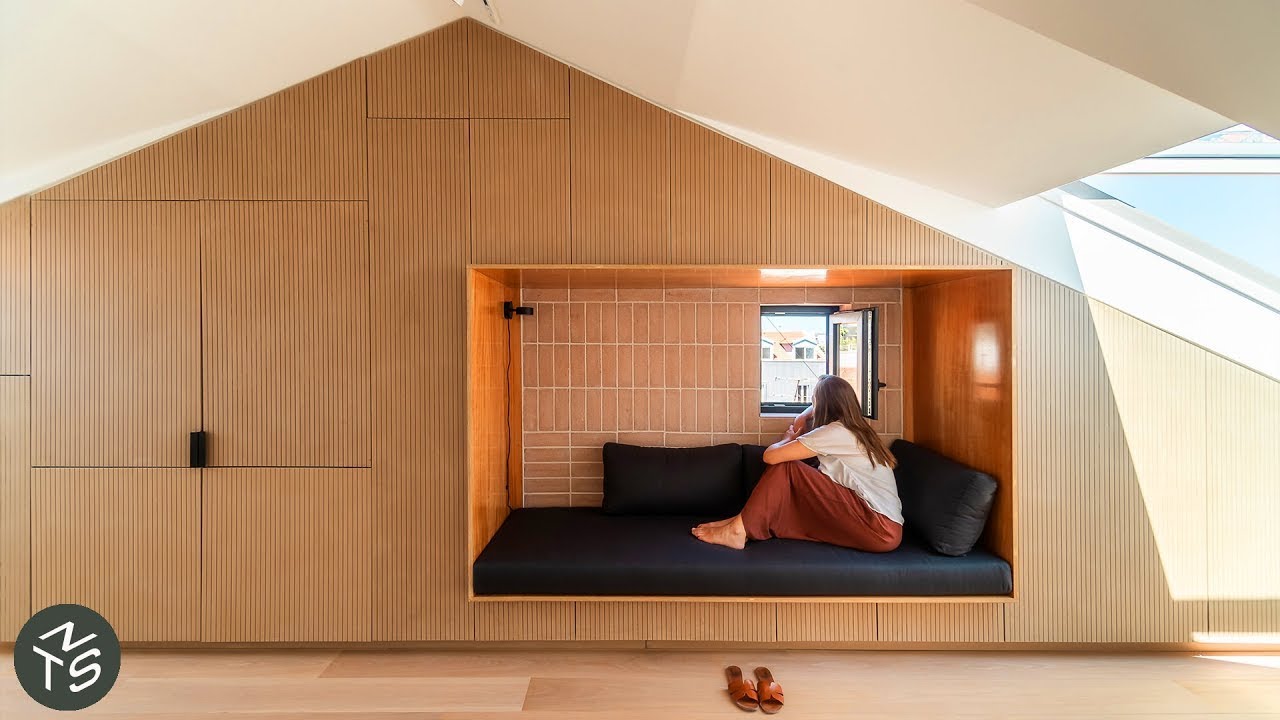 From dark to light heritage attic transformation, Lisbon 60sqm/645sqft