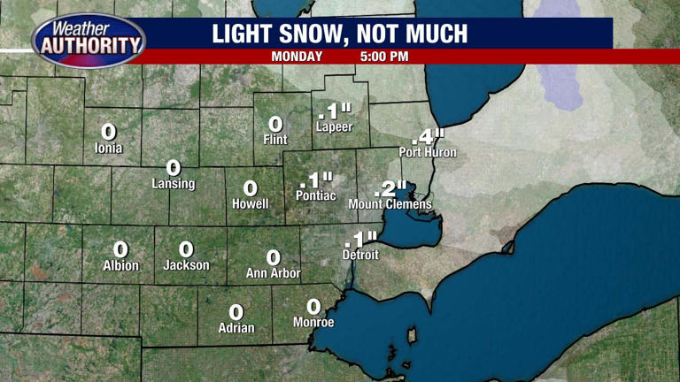 Metro Detroit weather: White Christmas? Don't get your hopes up as mild ...