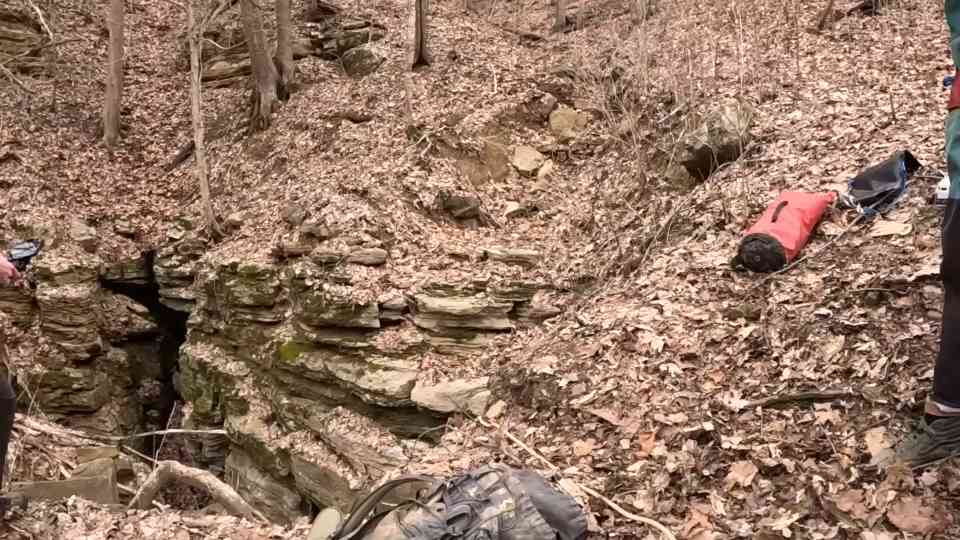 A deep cave, a 500-foot rope, and no easy way back