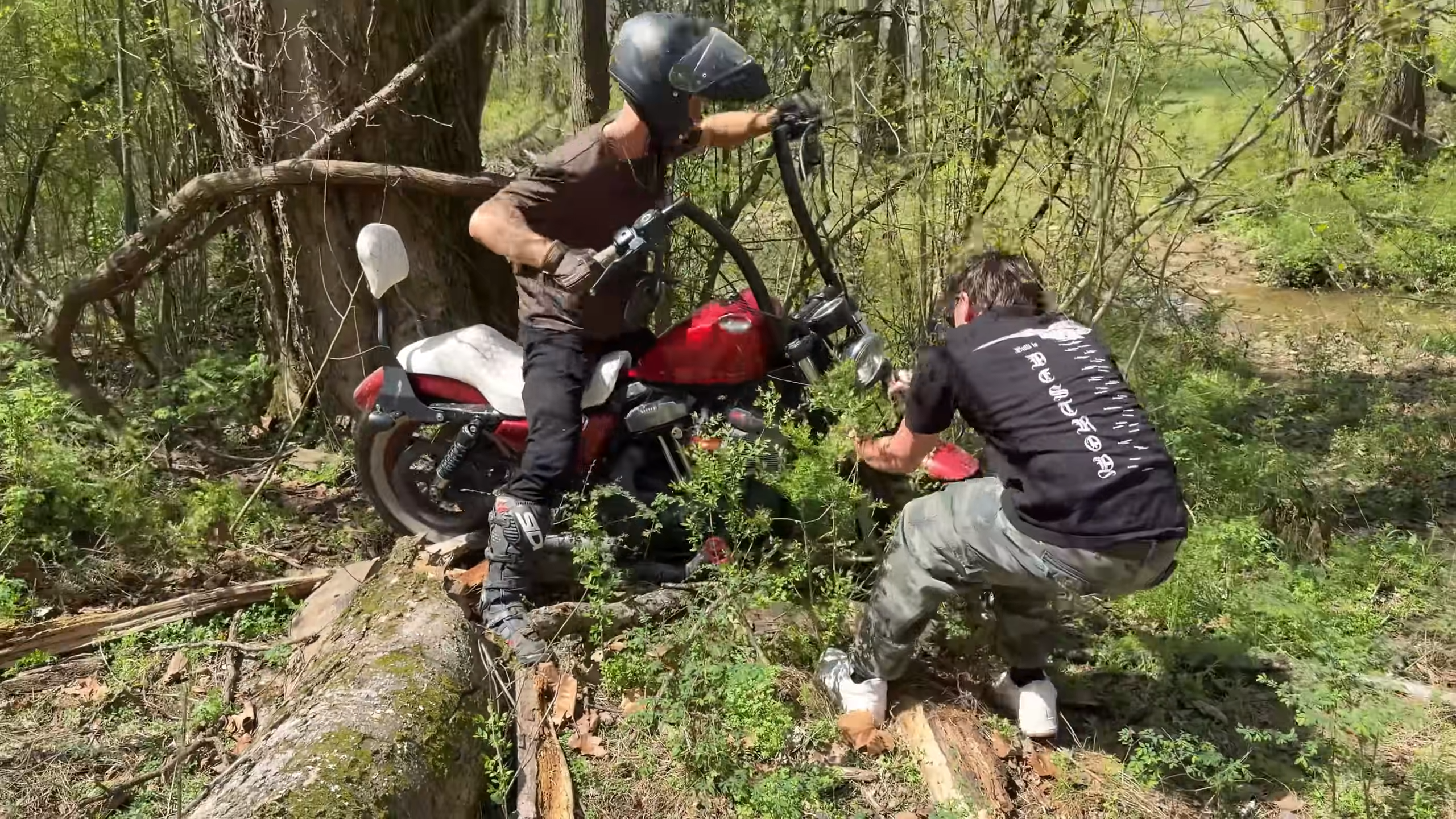 We destroyed a brand new $12,000 bike on purpose