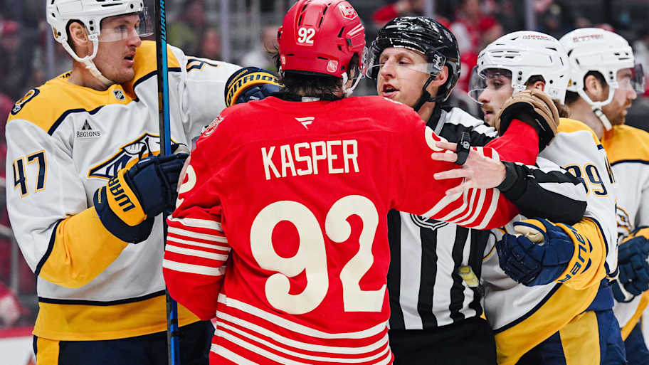 Red Wings hit a crossroads with 2 young forwards at midseason