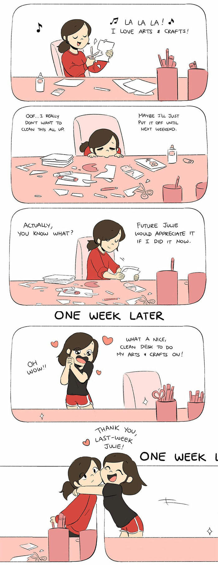 26 wholesome comics by this artist that many girls can relate to