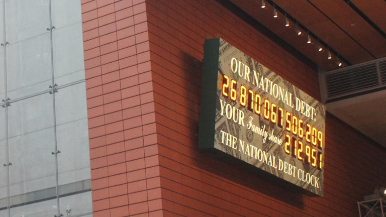 How does America's debt stack up vs the rest of the world?