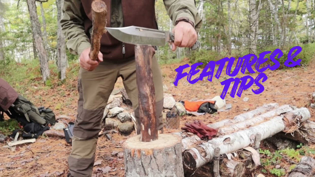 Puzon Wilderness Bowie knife by Work Tuff: Features & tips