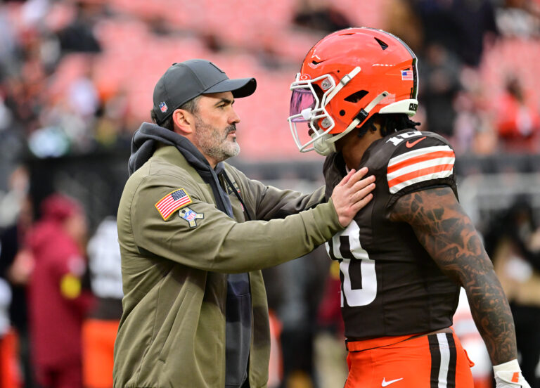 Browns’ Quinshon Judkins is out for remainder of the season after loss ...