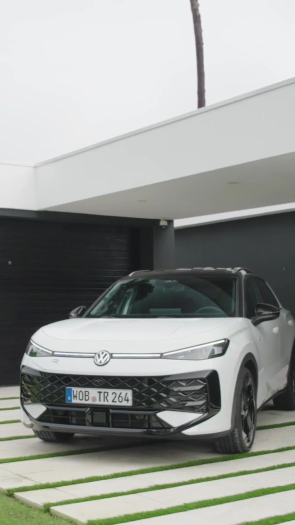 The new Volkswagen T-Roc - design preview in celestial pure white