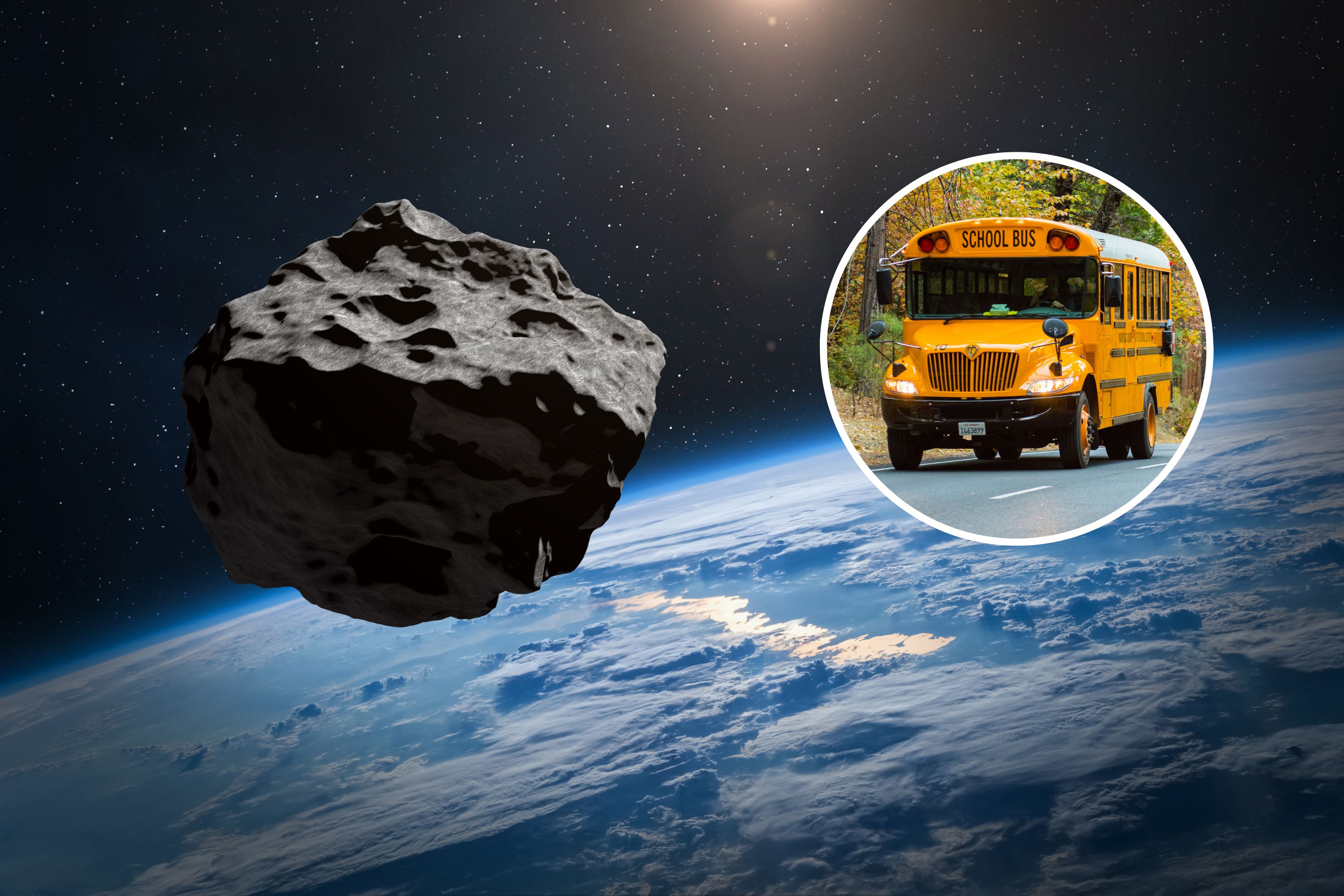 NASA tracking bus-sized asteroid nearing Earth today