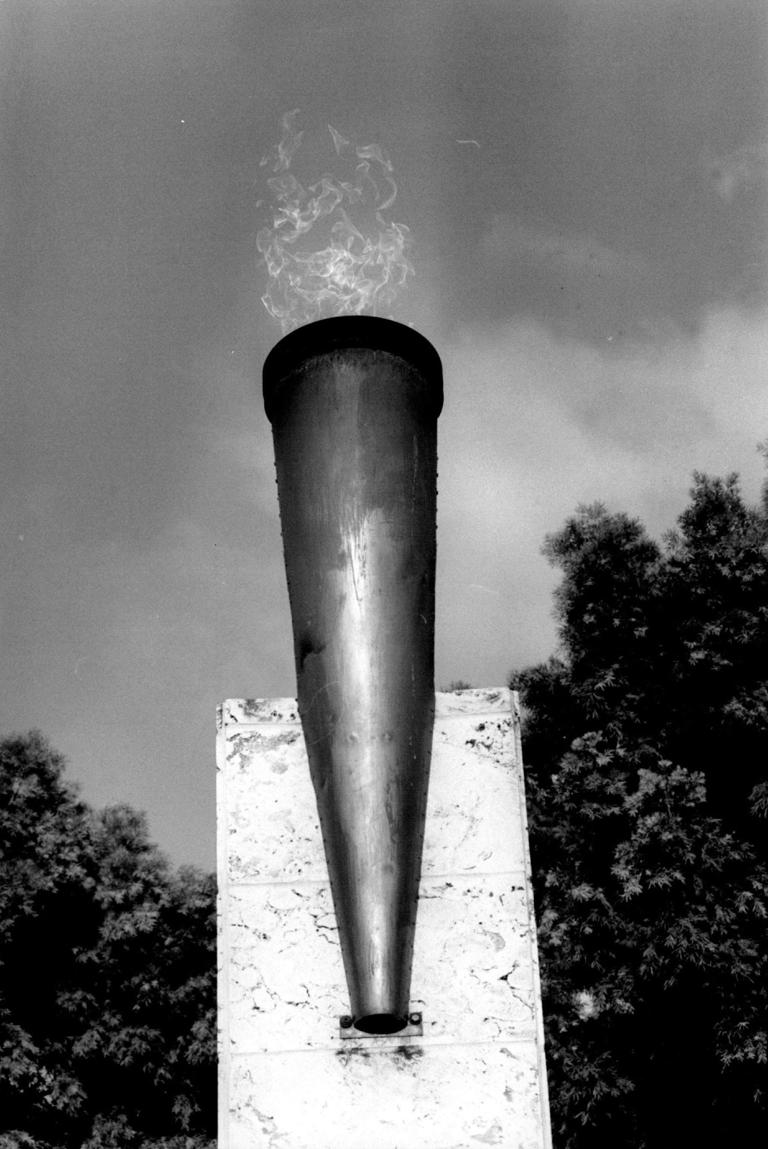 What is that torch along the bay in downtown Miami? Get the backstory