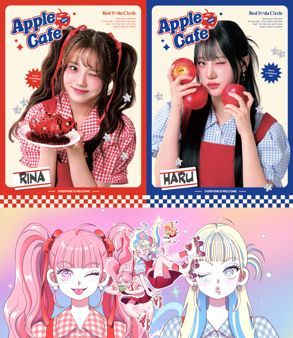 Two-member multinational girl group Red Soda Circle unveiled