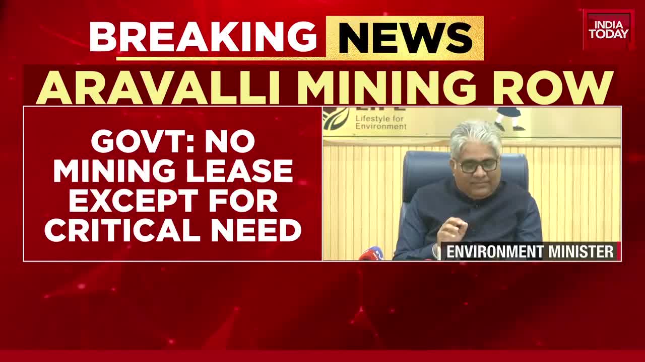 Union Minister Bhupender Yadav: No Aravalli mining leases except for ...