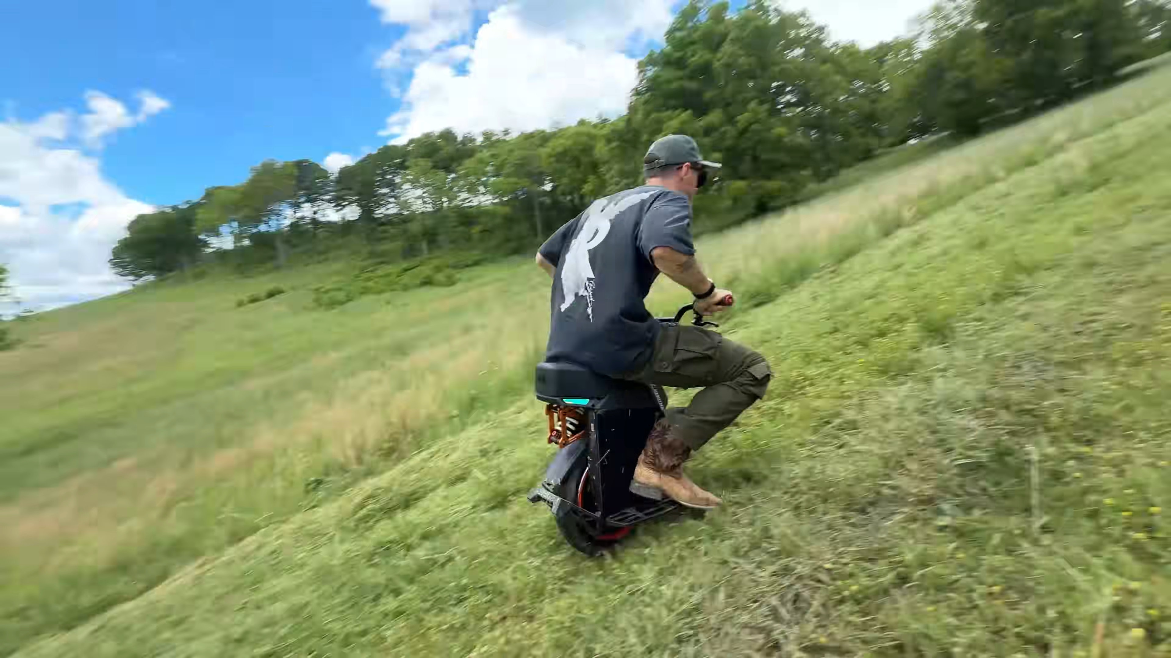 I crashed a $3,000 unicycle from hell