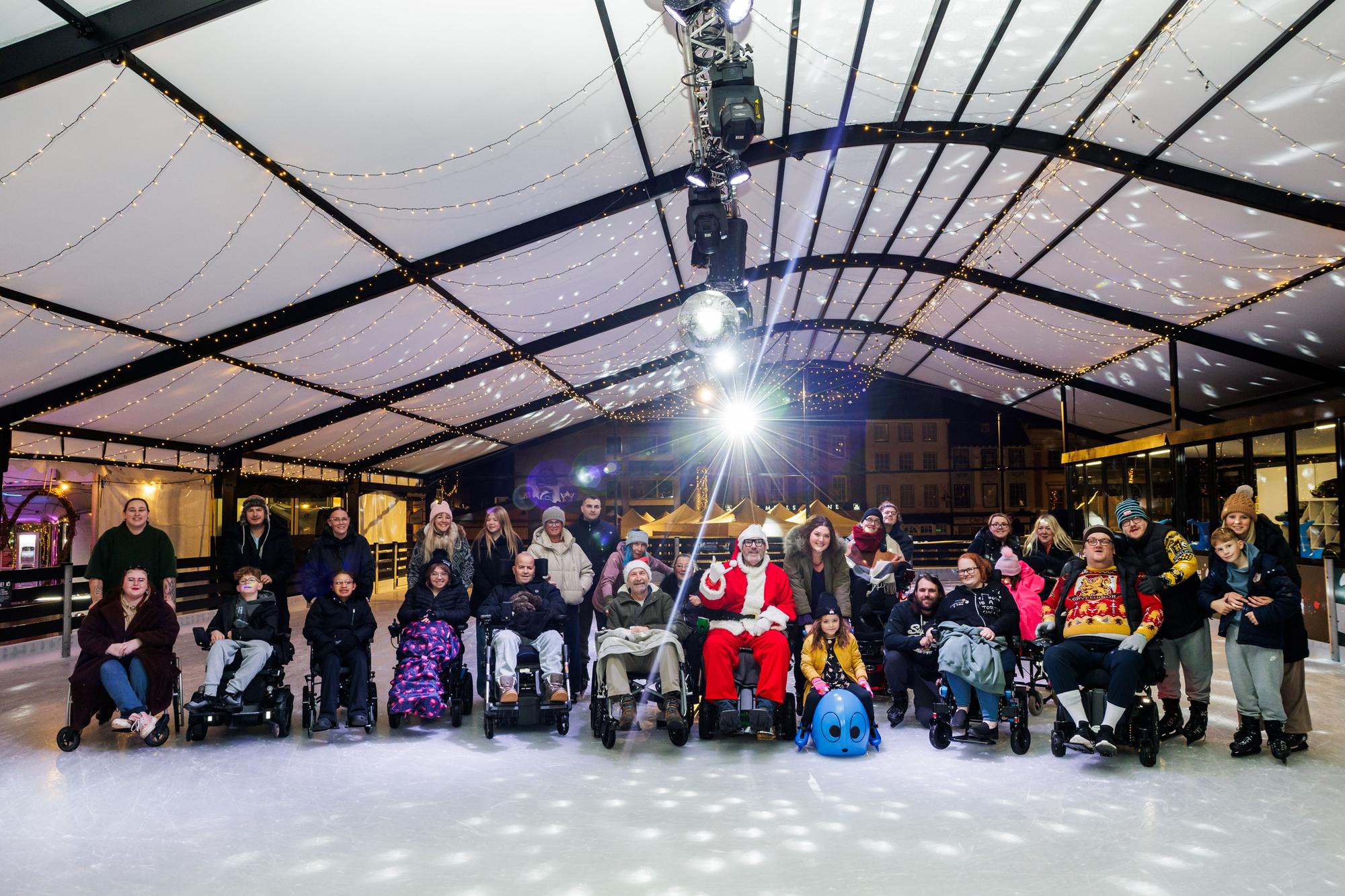 ‘Wheeling on Ice’, a success for accessibility, unlocks festive joy and ...