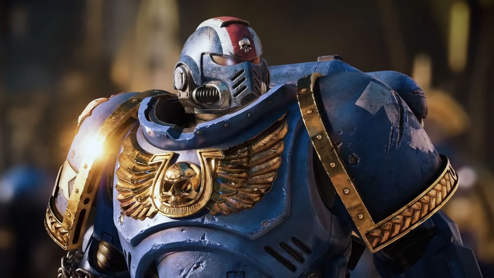Warhammer 40K fan builds life-sized Ultramarine