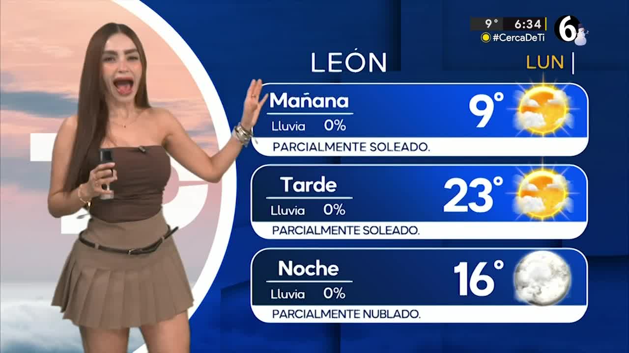 Pronóstico del tiempo para Bajío, con Emily Quiñones - 22 de diciembre ...