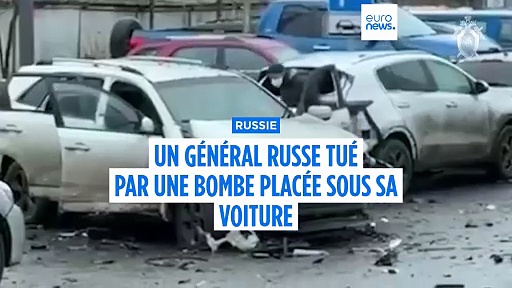 Un haut gradé russe tué dans une explosion de sa voiture à Moscou