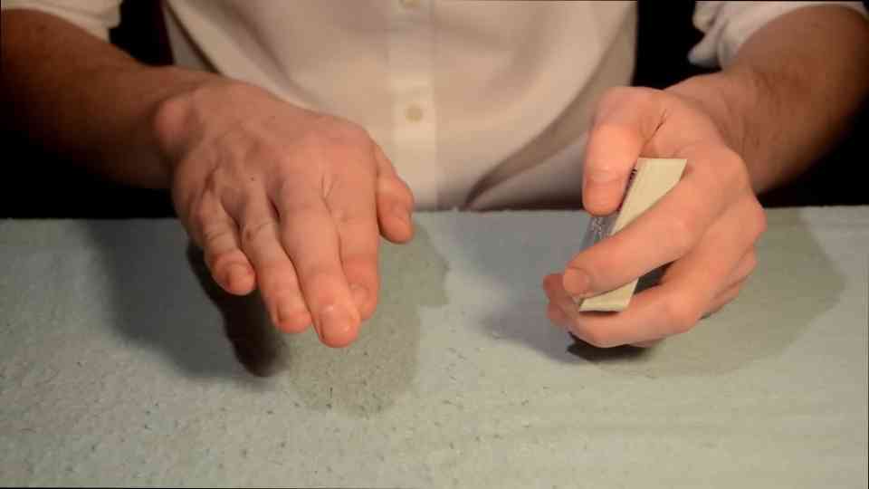 How magicians make a card vanish in plain sight