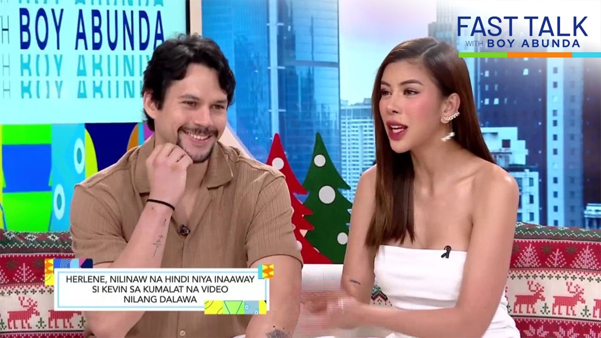 Fast talk with Boy Abunda: Herlene Budol at Kevin Dasom, may hindi ...