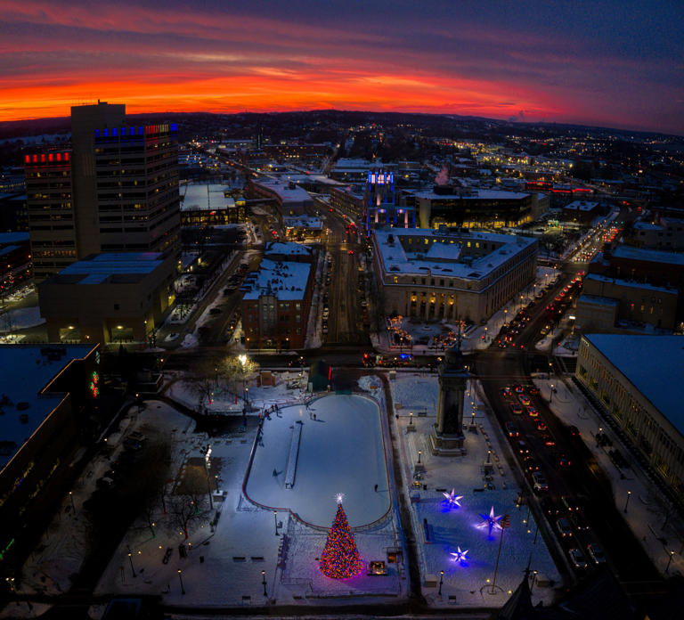 This stunning video shows the holiday magic of Syracuse’s Clinton ...