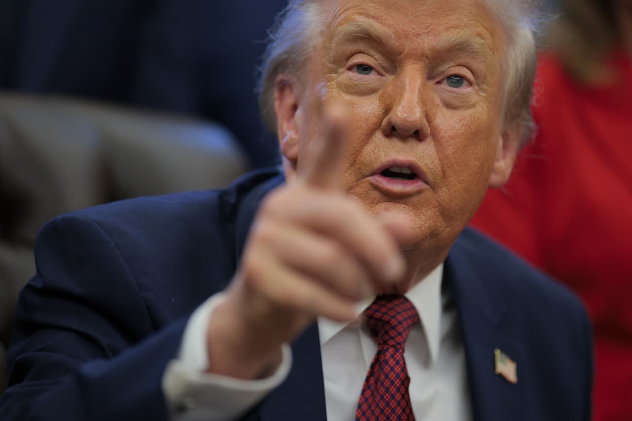 Trump Media launches five 'America-first' ETFs. DJT stock falls.