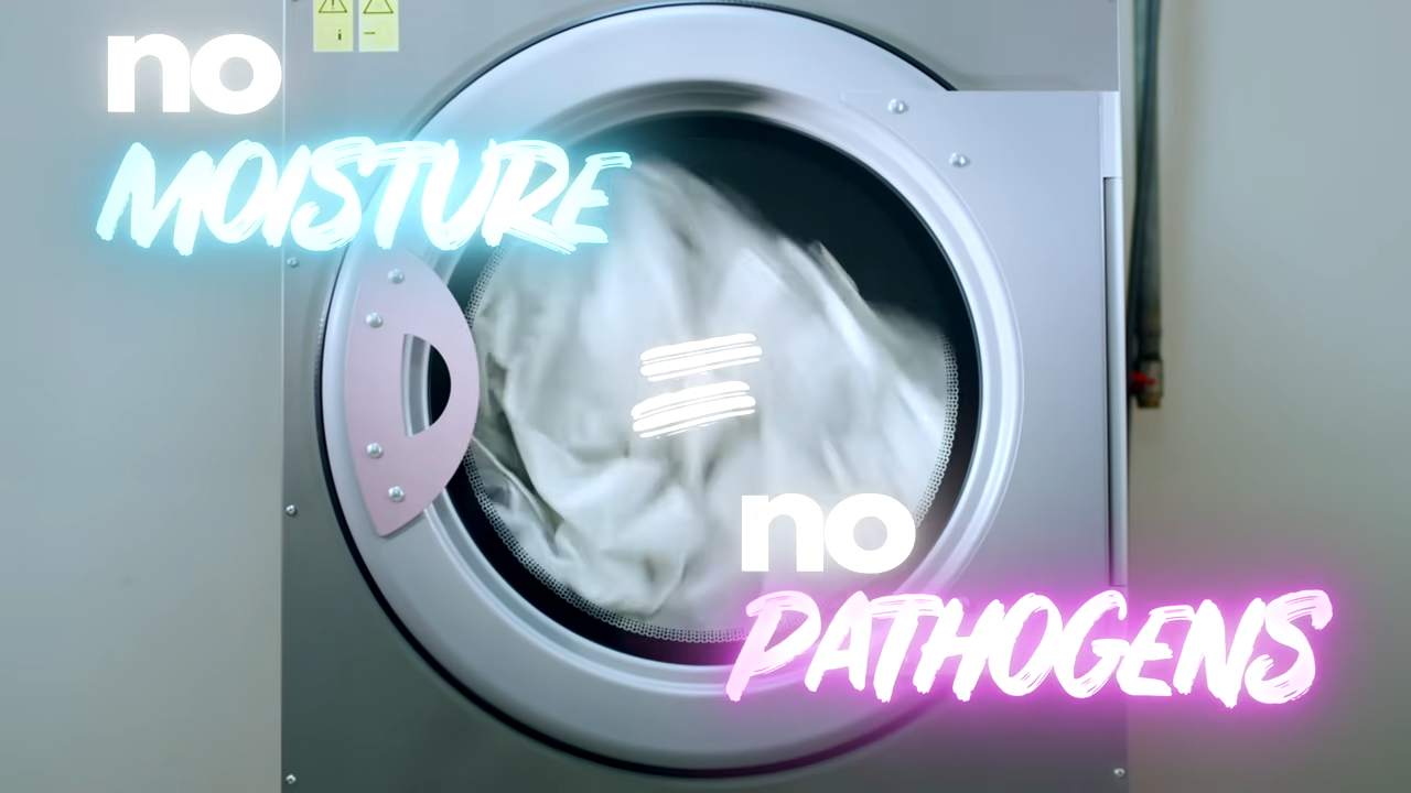 Why washing in hot water is not what actually kills viruses